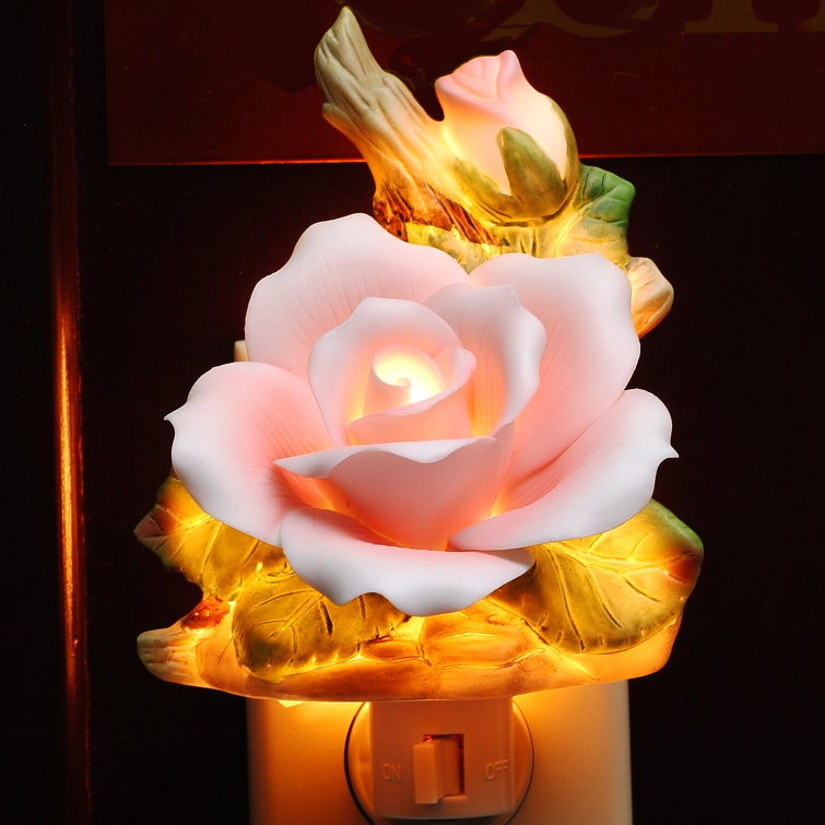 CosmosGifts Rose Night Light & Reviews | Wayfair