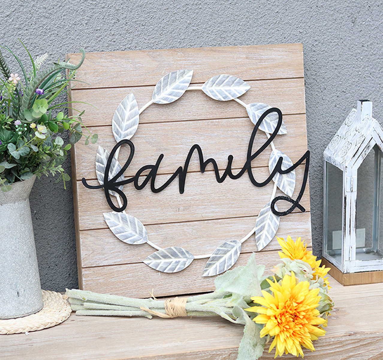 Gracie Oaks 3D Family Sign Wall Décor | Wayfair