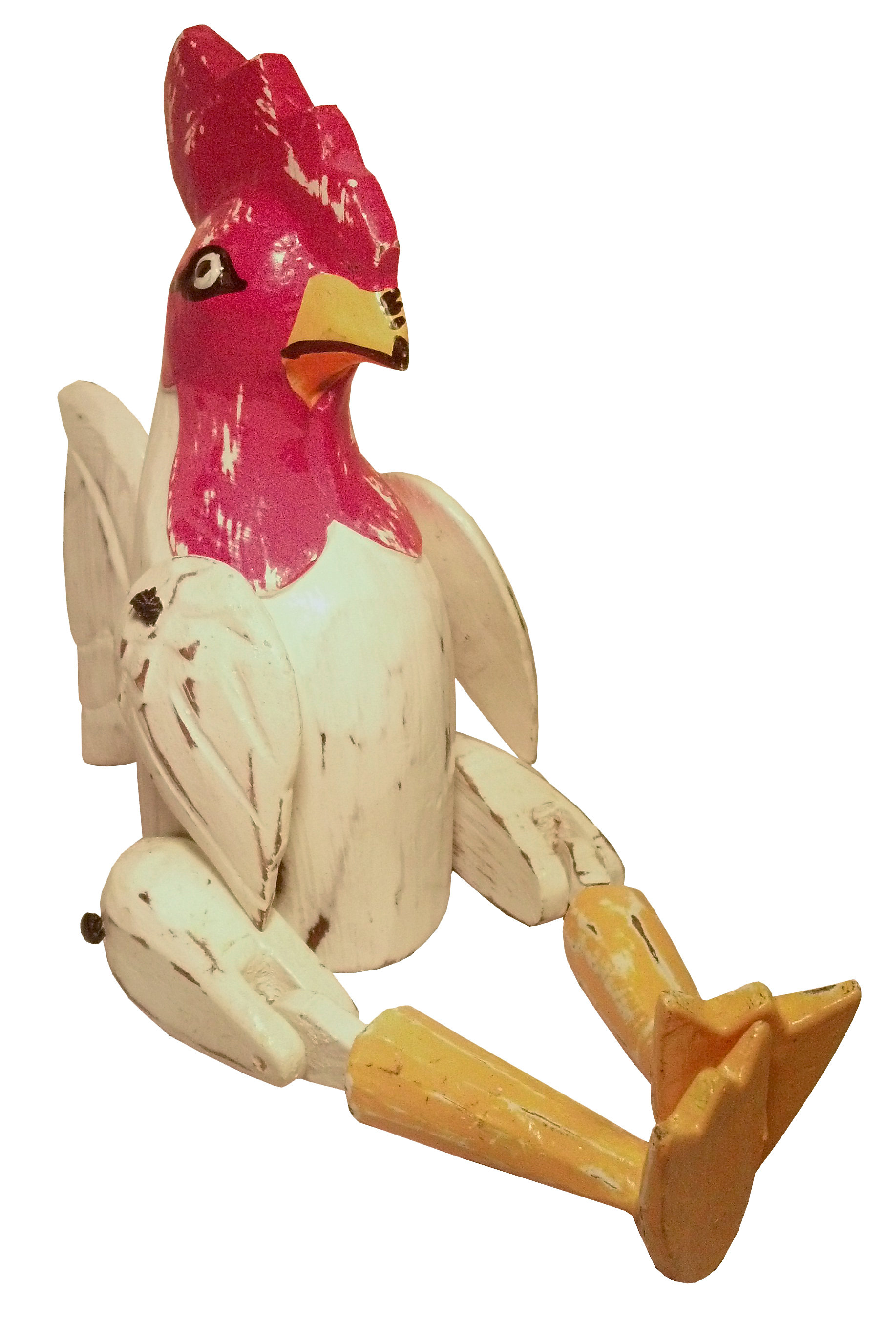 August Grove® Vincente Wood Mini Rooster Puppet | Wayfair