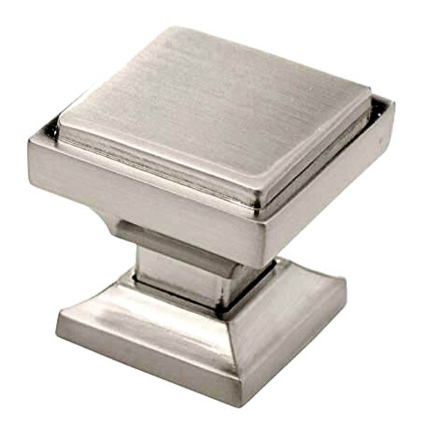 Aviano Hardware 1 1/8" Length Square Knob Multipack & Reviews | Wayfair