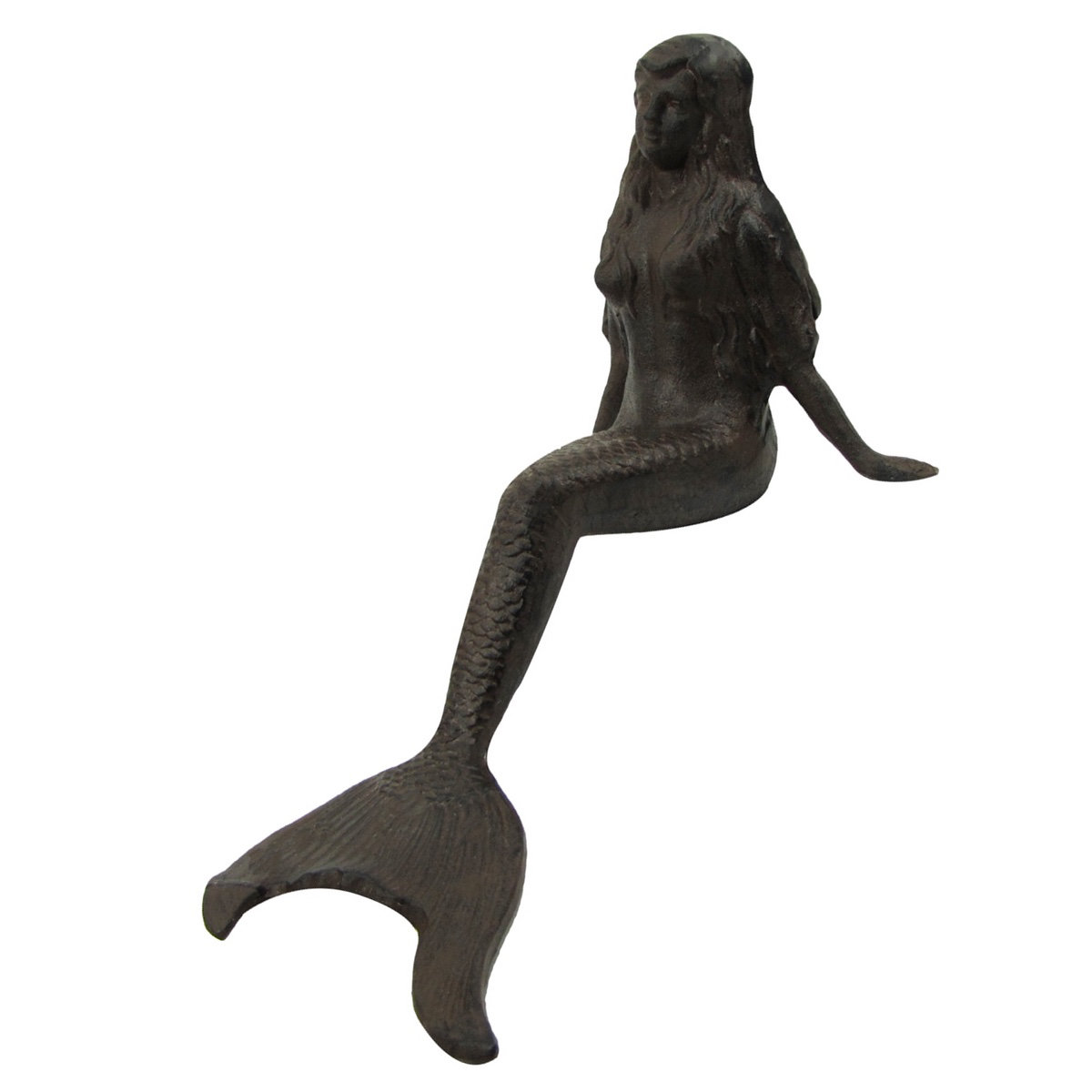 Breakwater Bay Avendano Metal Mermaid Statue | Wayfair