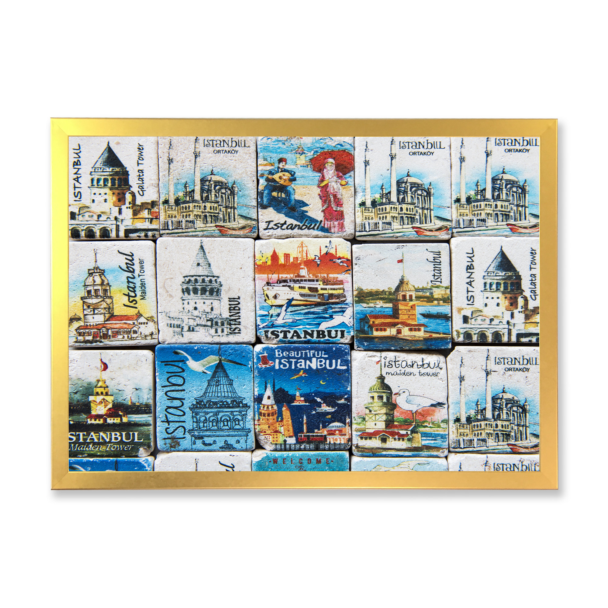 Trinx Istanbul Monument Collage Istanbul Monument Collage - on | Wayfair