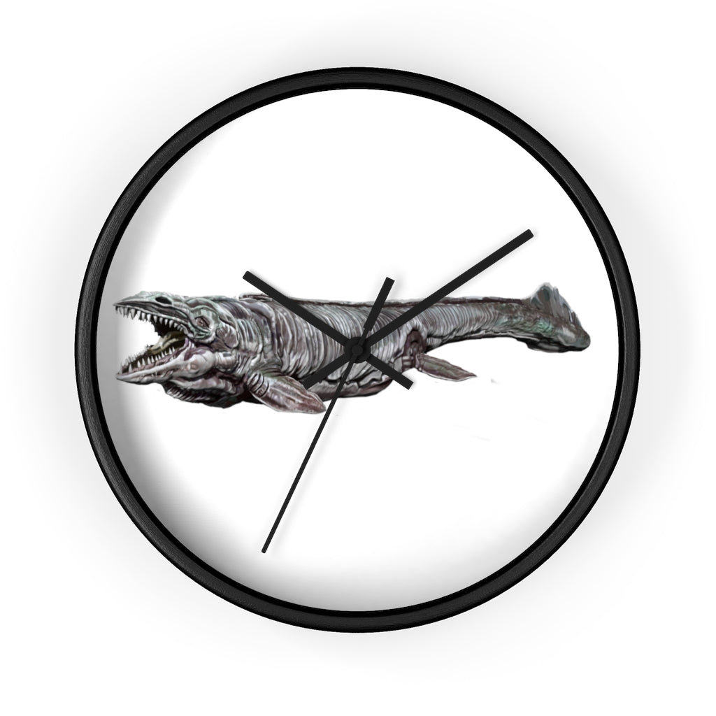 Gracie Oaks Rodrika Solid Wood Wall Clock | Wayfair