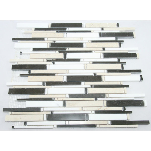 ES Stone Natural Stone Linear Mosaic Wall & Floor Tile | Wayfair