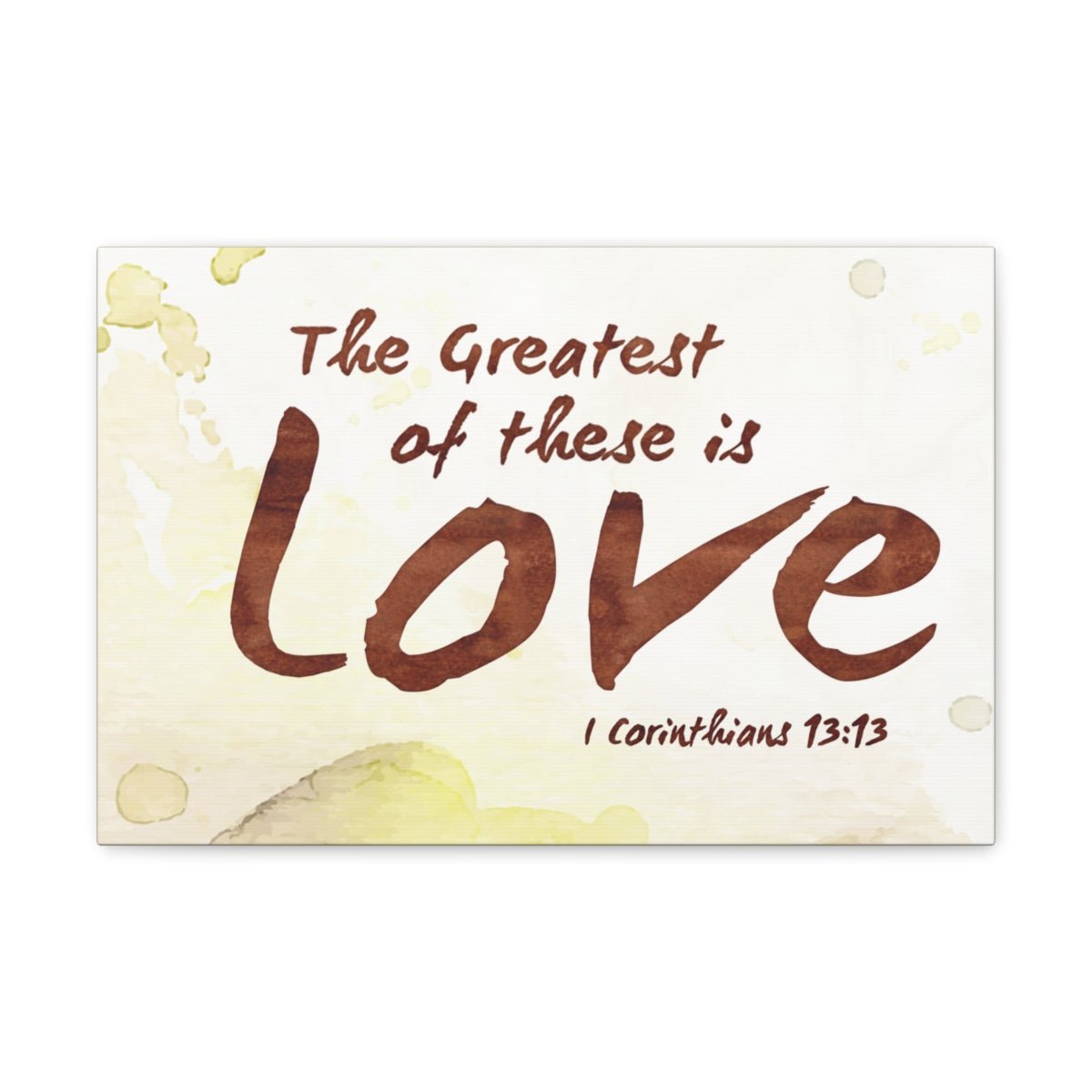 Trinx Greatest Of This Is Love 1 Corinthians 13:13 Bible Verse ...
