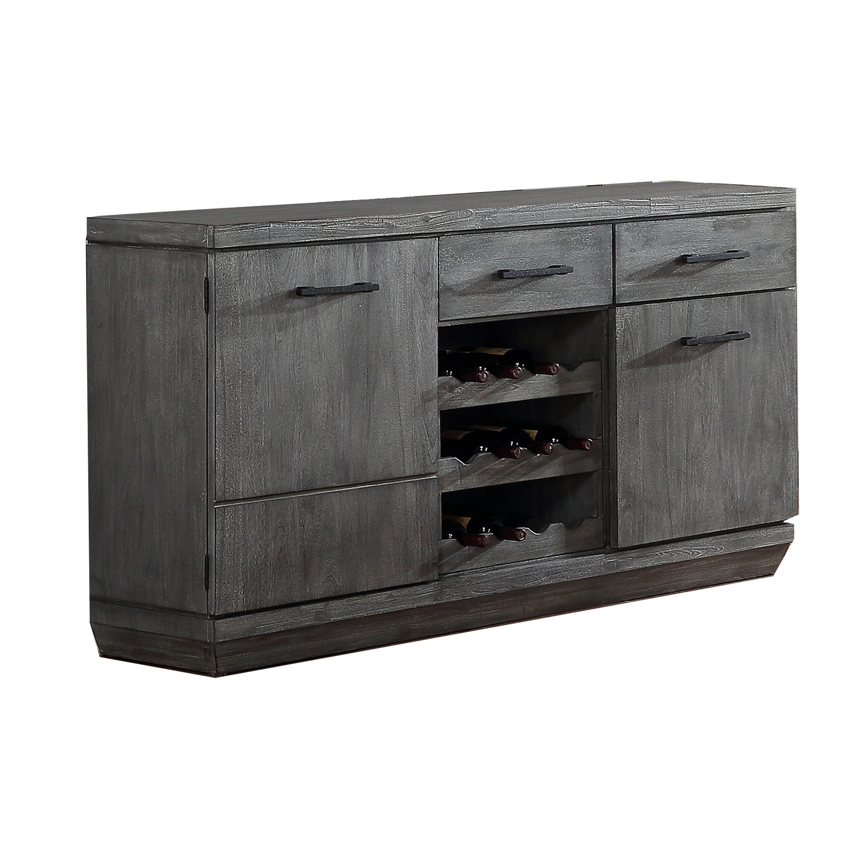 Mather cabinets with glass doors