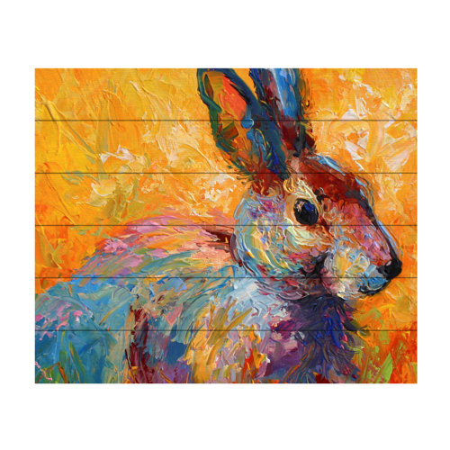 Ebern Designs Bunny IV by Marion Rose - Print & Reviews | Wayfair