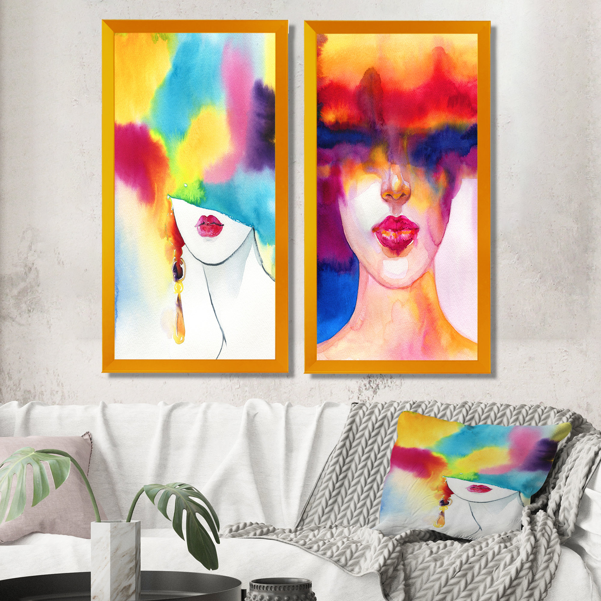 Ivy Bronx Portrait Of A Stylish Mannequin XIV - 2 Piece Drawing Print ...