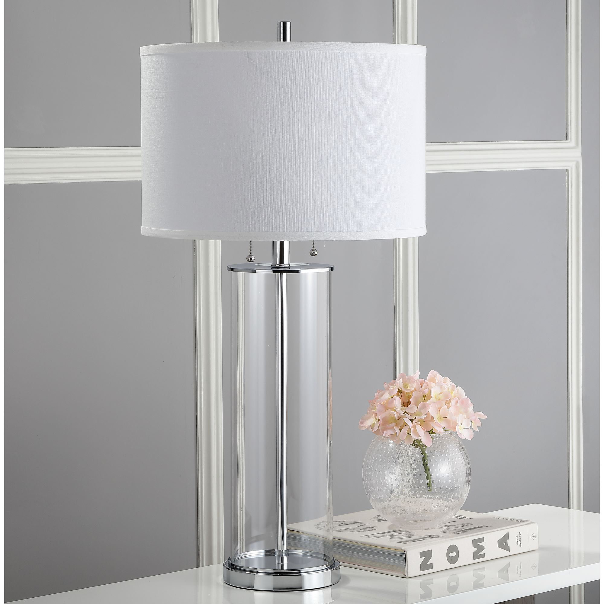 Wrought Studio Valmar Glass Table Lamp & Reviews | Wayfair