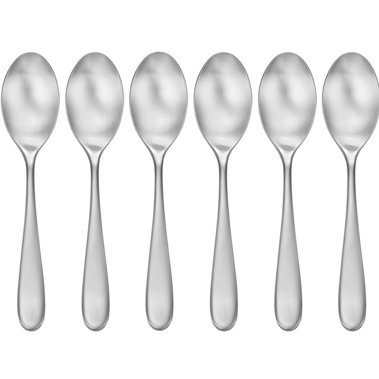 Craft Kitchen Classic Satin Dinner Spoon (Set of 6) & Reviews | Wayfair