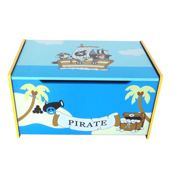 Zoomie Kids Dibble Treasure Chest Toy Box | Wayfair.co.uk