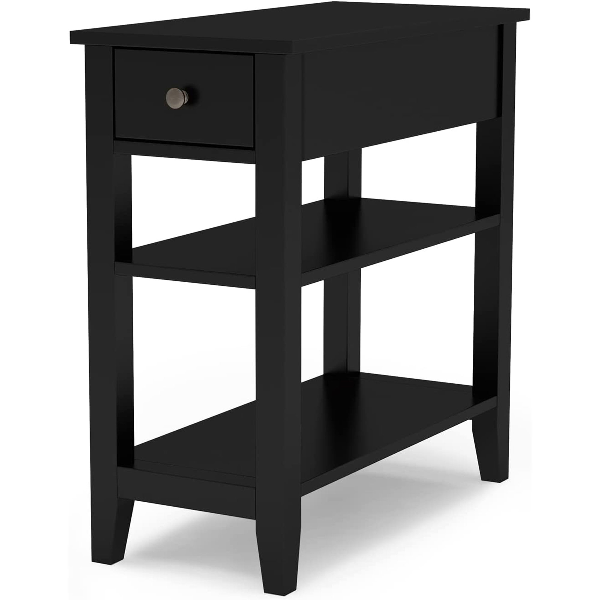 Red Barrel Studio® Caiti-Anne 24.02'' Tall Floor Shelf End Table with ...