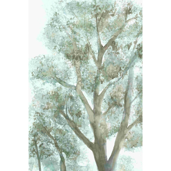 Winston Porter Watercolor Tree 4 - Wrapped Canvas Painting | Wayfair