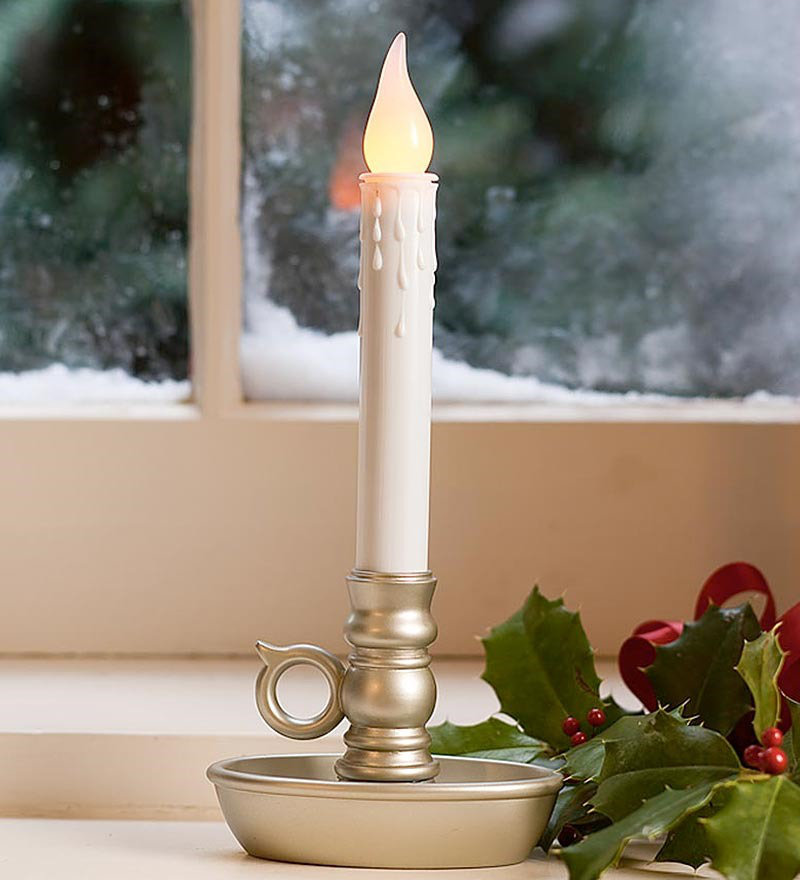 Plow & Hearth Flameless Unscented Candle & Reviews | Wayfair