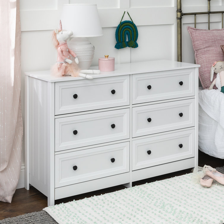 Gracie Oaks Lindberg 6 Drawer 47'' W Double Dresser & Reviews | Wayfair.ca