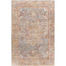 Andover Mills™ Allie Oriental Area Rug in Blue/Beige & Reviews | Wayfair
