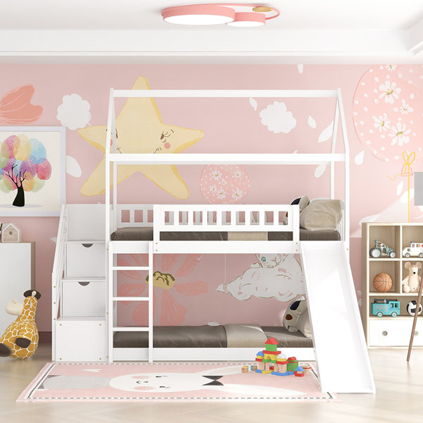 Harper Orchard Folcroft Twin Storage Kids Beds | Wayfair