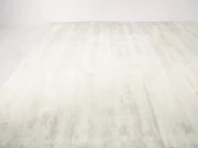 Calvin Klein Lunar Hand-Knotted Area Rug in Luminescent Rib Beige ...