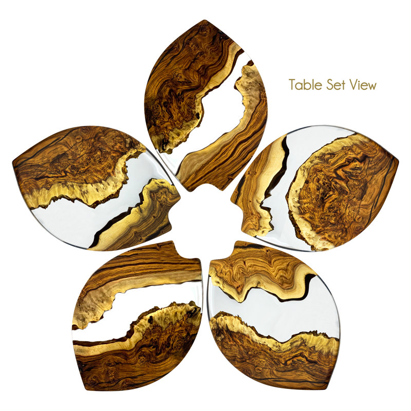 Arditi Collection Solid Wood Abstract Coffee Table | Perigold
