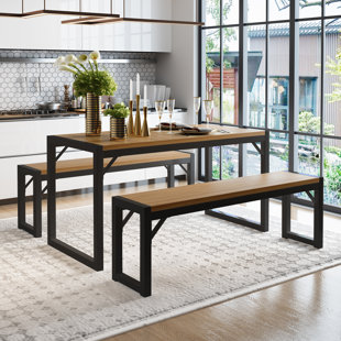 Wayfair | Bench Kitchen & Dining Room Sets You'll Love in 2022