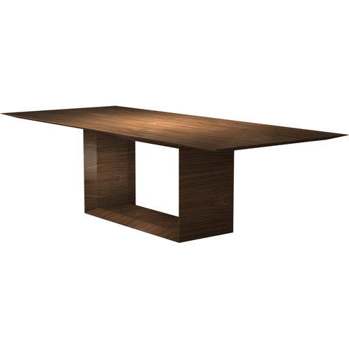 ModloftBlack Greenwich Trestle Dining Table & Reviews | Wayfair