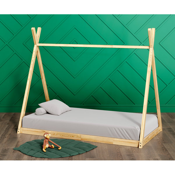 Harper Orchard Rella Twin Solid Wood Canopy Bed by Harper Orchard ...