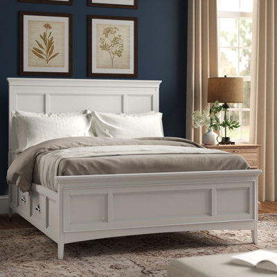 White Wood Beds You'll Love in 2019 | Wayfair