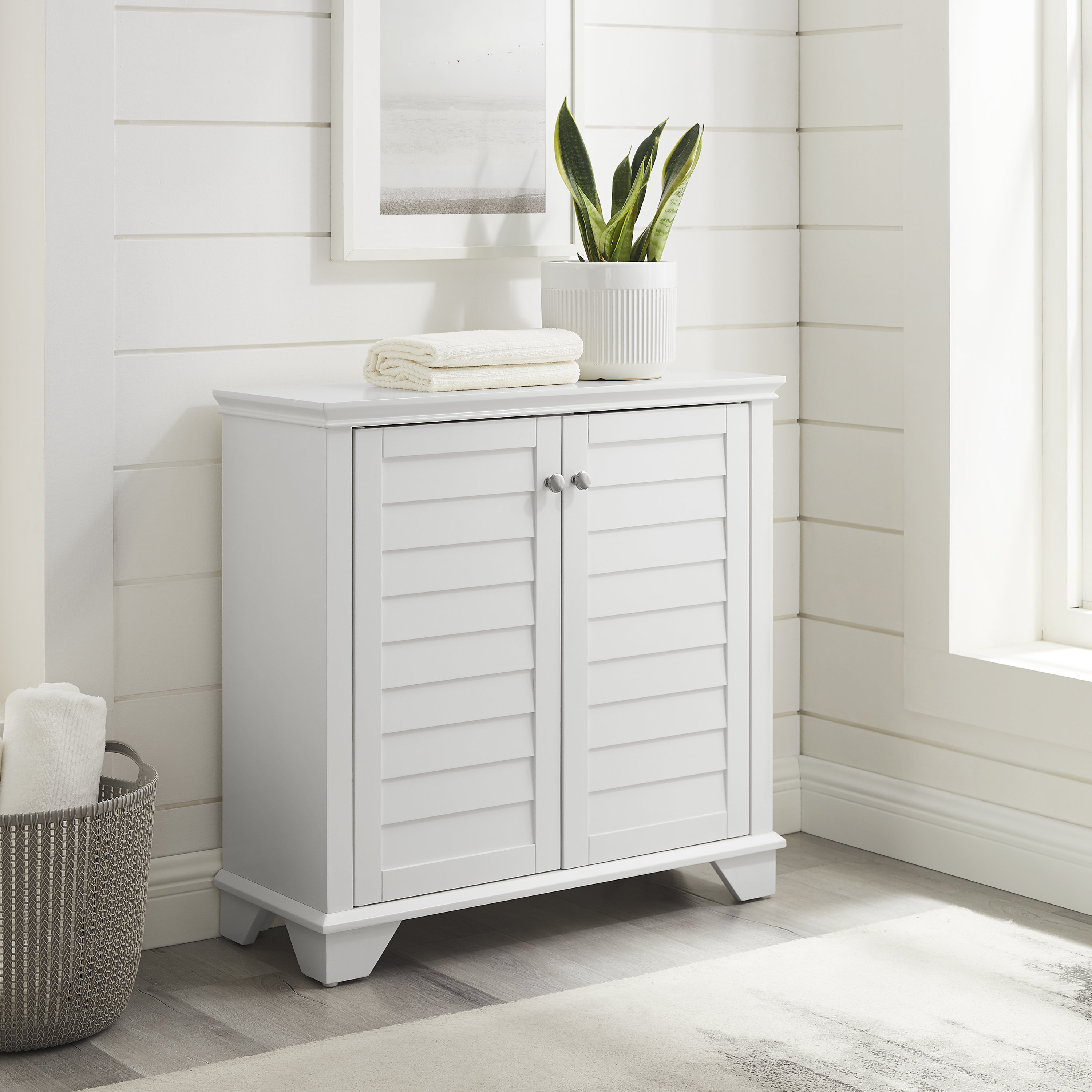 Lark Manor Alexsys 30.38'' Tall 2 - Door Accent Cabinet | Wayfair