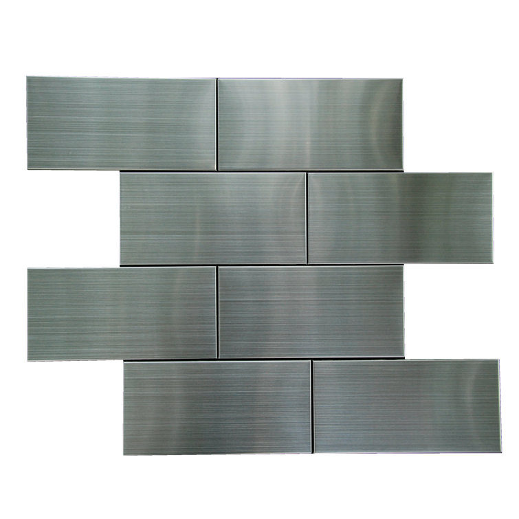 Bloom Stone 3" x 6" Metal Metal Look Wall Tile & Reviews | Wayfair