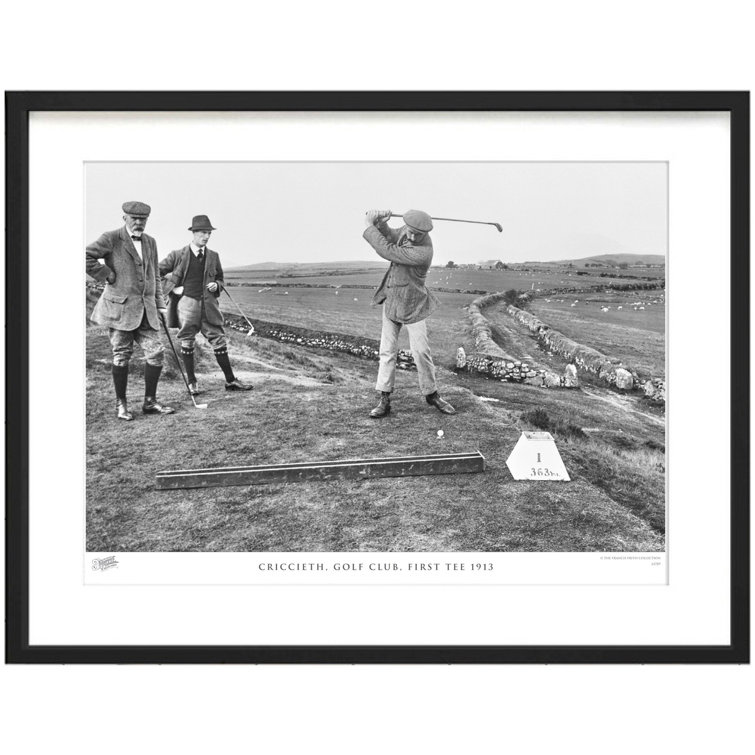 The Francis Frith Collection Criccieth, Golf Club, First Tee 1913 ...