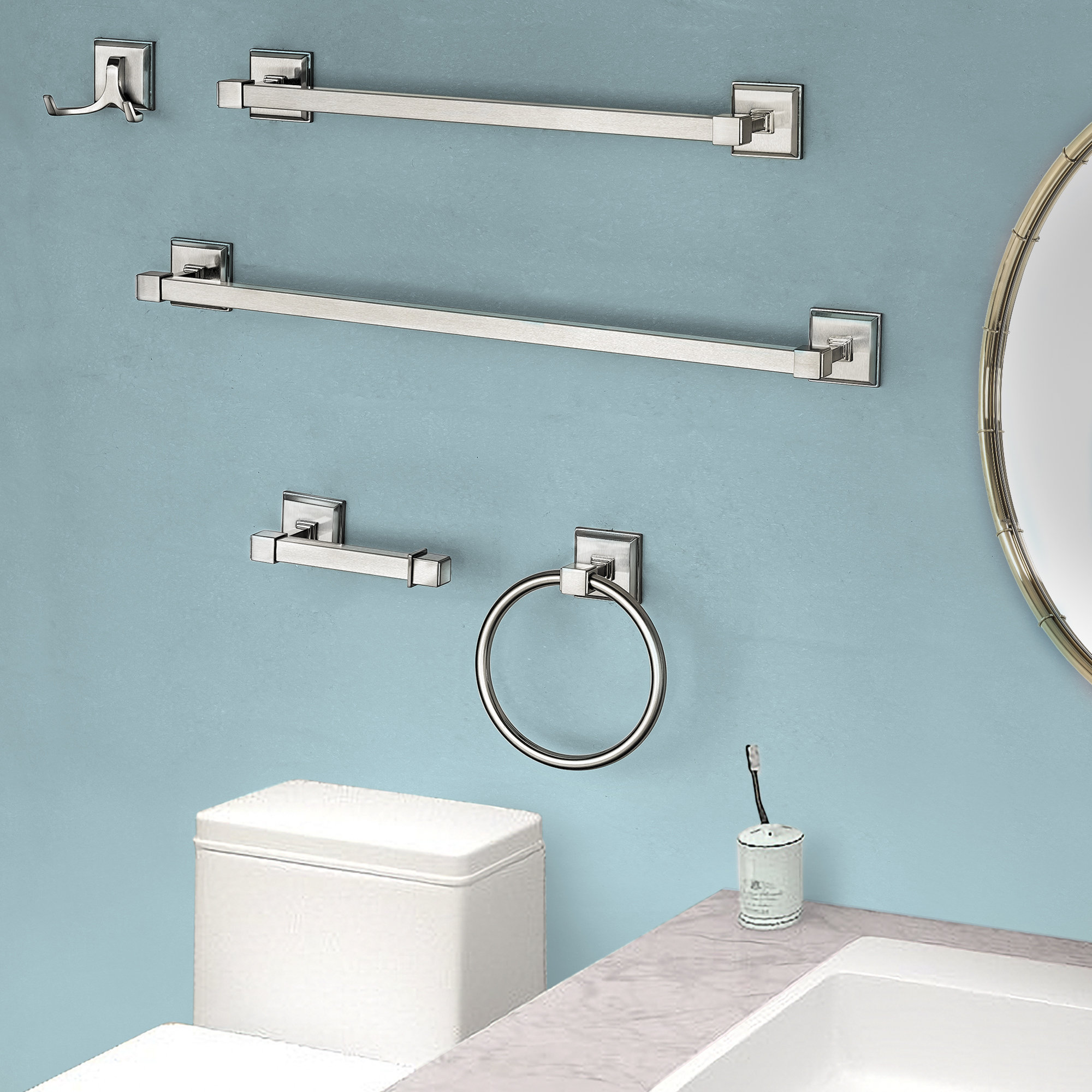 Vanity Art 5 - Piece Bathroom Hardware Set & Reviews | Wayfair