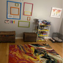 Wrought Studio Olgethorpe Abstract Area Rug in Multi-Colored & Reviews ...