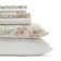 Laura Ashley Marissa 200 Thread Count Floral 100% Cotton Percale Sheet ...
