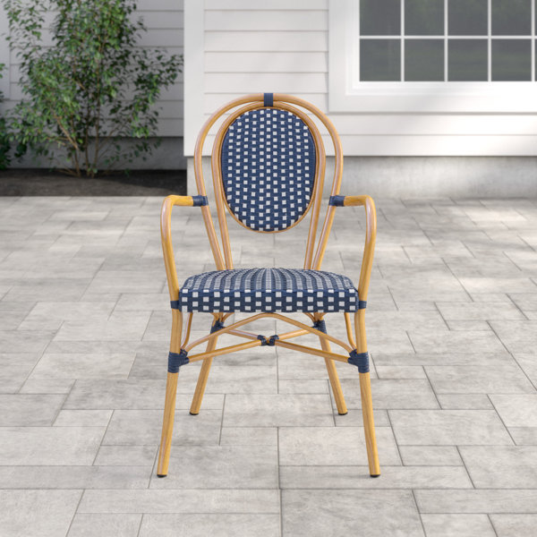 Sand & Stable Pim Patio Dining Arm Chair & Reviews | Wayfair