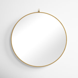 Wayfair | Medium Round Wall Mirrors You'll Love in 2022