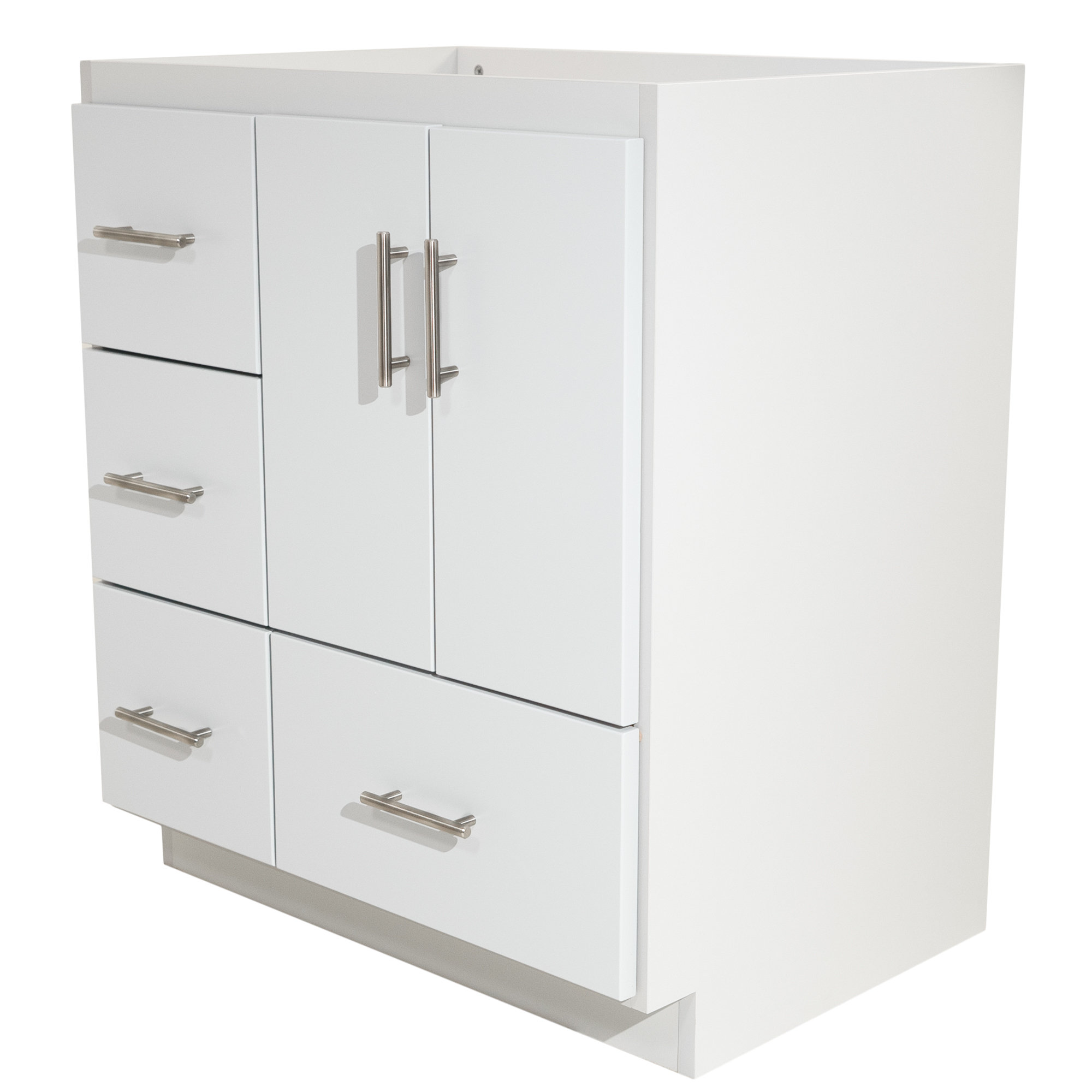 Strasser Woodenworks Simplicity 30" Single Bathroom Vanity Base only ...