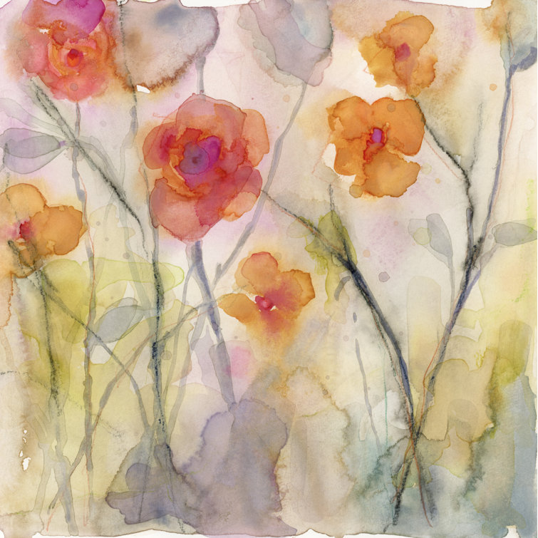 Rosalind Wheeler Dream Of Flowers V by Marabeth Quin - Wrapped Canvas ...