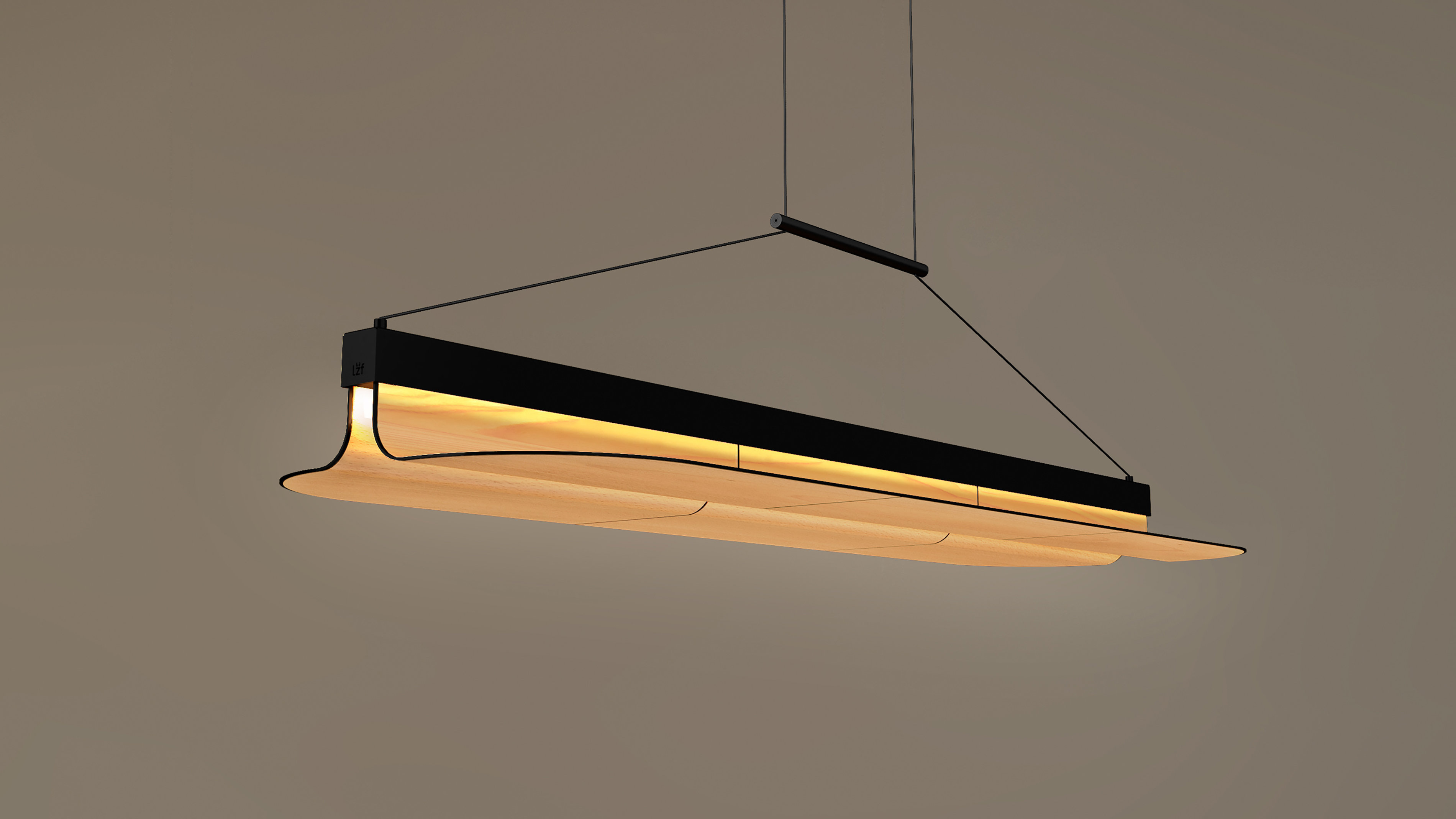 LZF Omma 1 Long Leaf Suspension Light - Dimtriac LED | Wayfair