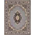 World Menagerie Balthrop Oriental Area Rug in Black & Reviews | Wayfair