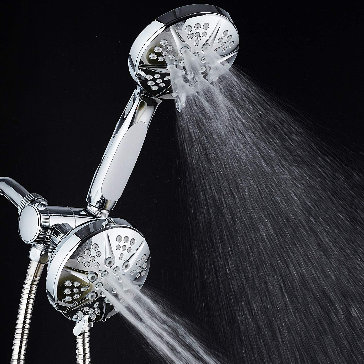 HotelSpa High Pressure Multi Function Dual Shower Head | Wayfair