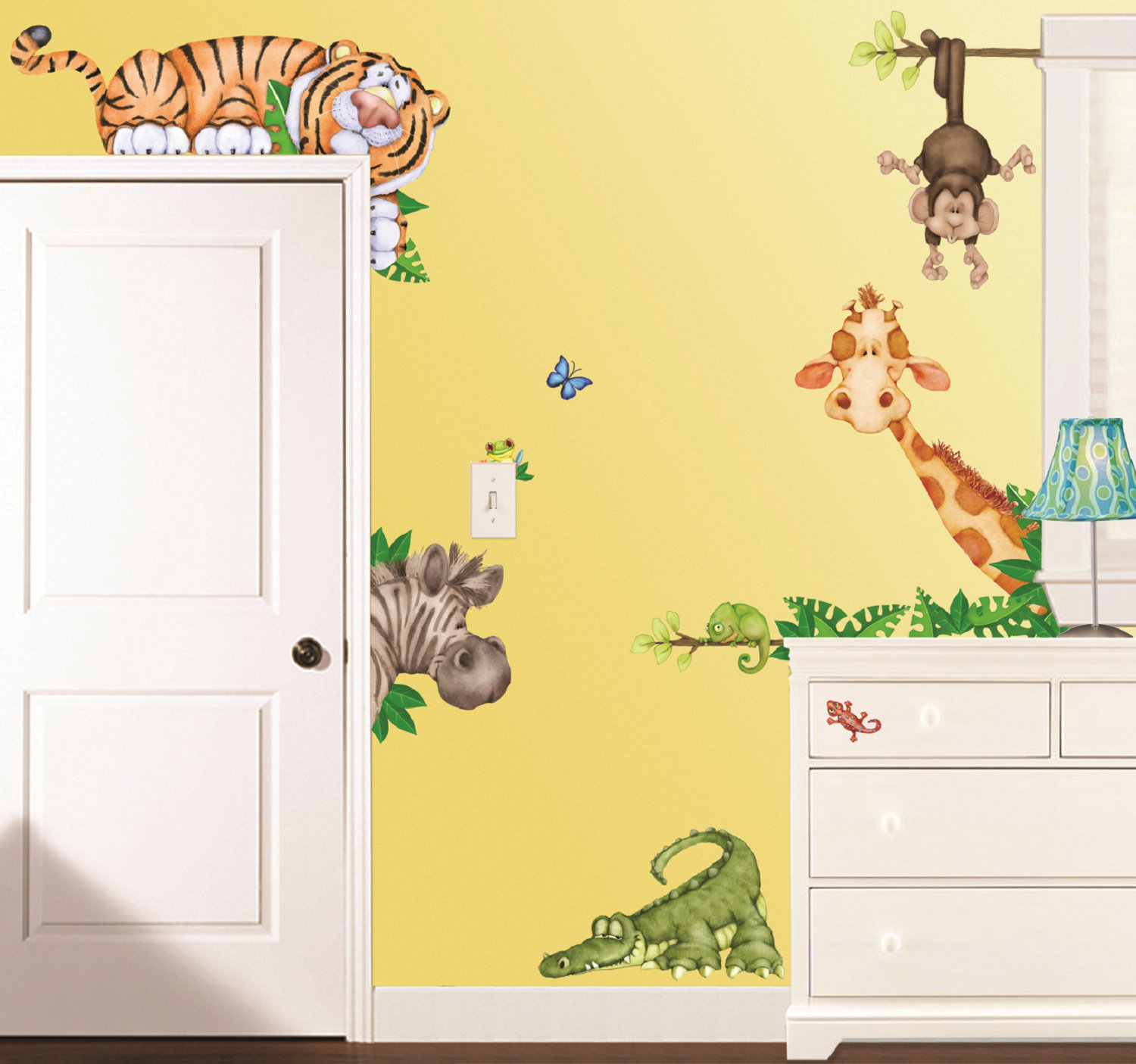 Isabelle & Max™ Kushner In the Jungle Super Jumbo Appliqué Wall Decal ...