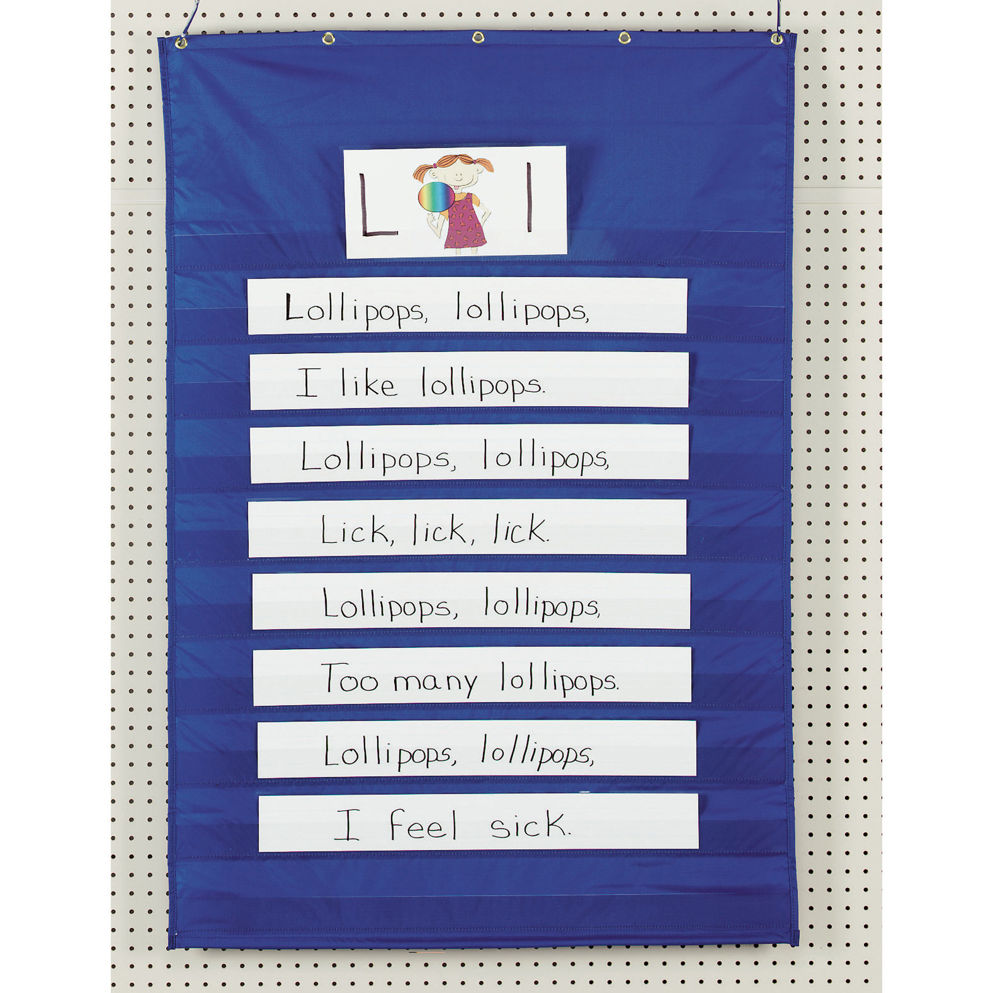 Pacon Creative Products Standard Word/Sentence Strip Pocket Chart | Wayfair