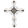 Fleur De Lis Living Tall Cross Rust Wall Décor & Reviews | Wayfair