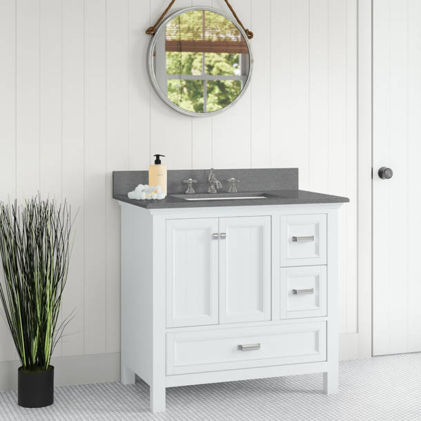 Icera Riose 36'' Free-standing Single Bathroom Vanity with Vanity Top ...