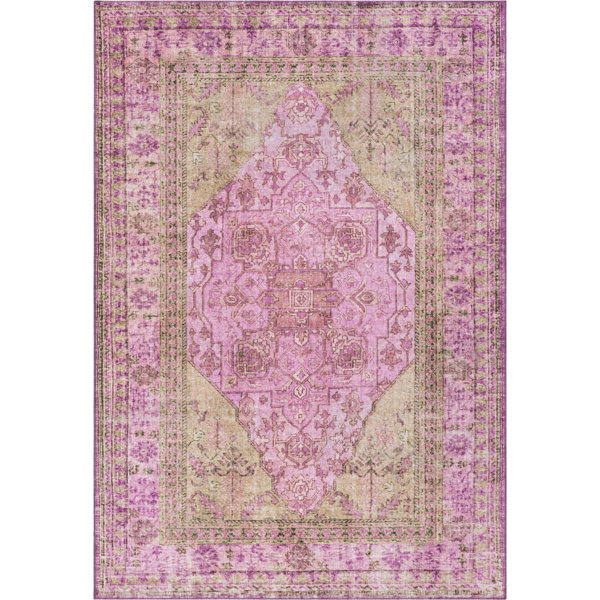 Well Woven Nile Flatweave Pink Area Rug & Reviews | Wayfair.co.uk