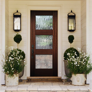 Wayfair | Front Entry Door Wood Exterior Doors You'll Love in 2022