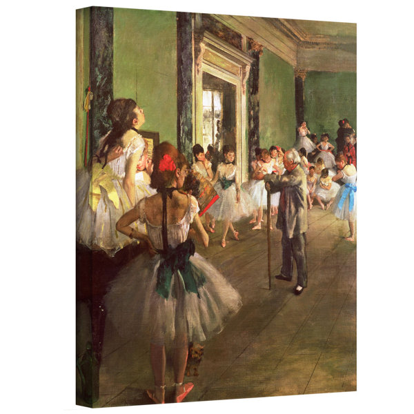 Vault W Artwork The Dancing Class by Edgar Degas - Unframed Graphic Art ...