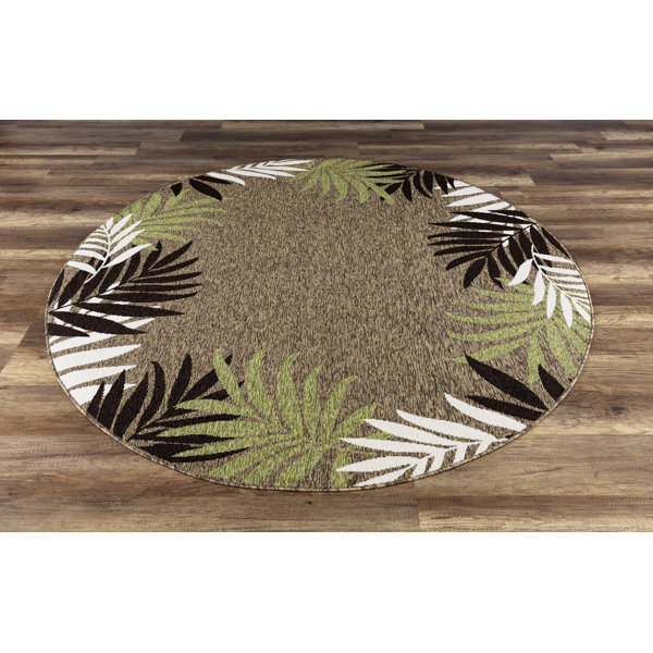 Bay Isle Home Springcreek Floral Flatweave Indoor / Outdoor Area Rug ...