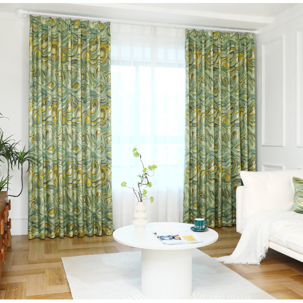 Visionary Home Audrey Rayon Room Darkening Curtain Pair | Wayfair