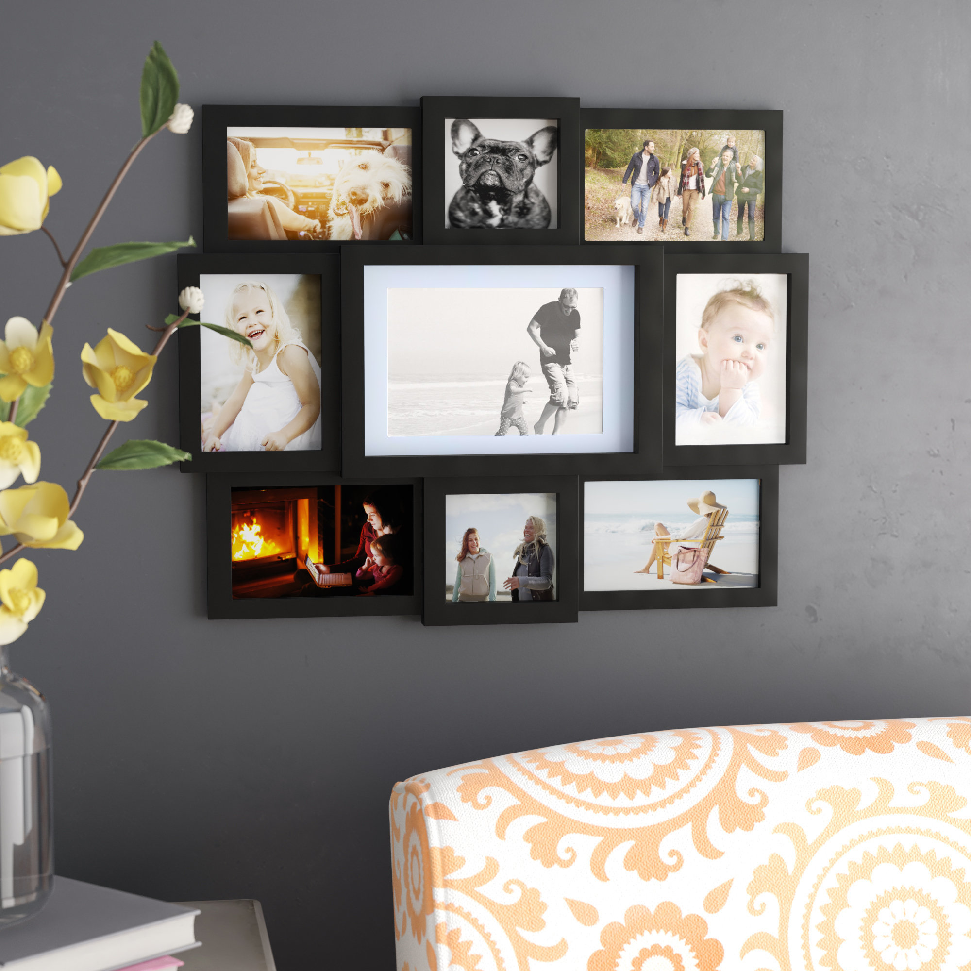 Ebern Designs Farview Collage Picture Frame & Reviews | Wayfair